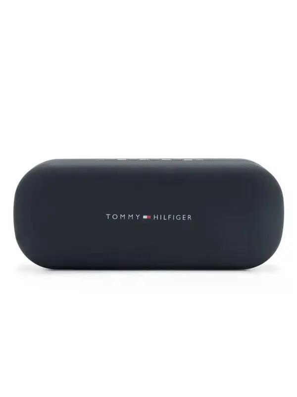 Tommy Hilfiger Pilot Frame Sunglasses With Blue Tinted Lenses