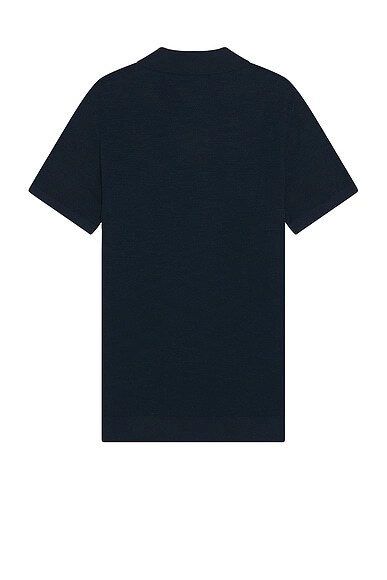 Onia Cotton Textured Knit Polo