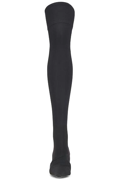 Victoria Beckham Jersey Thigh High Boots