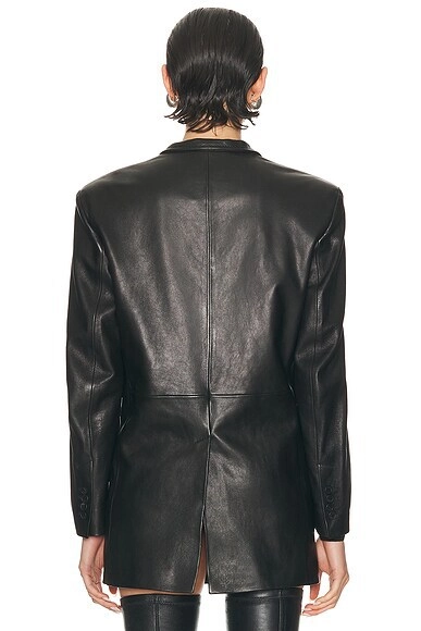 Attico Leather Jacket