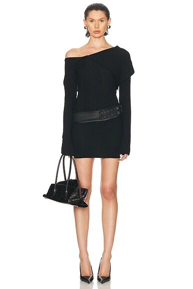 Attico Cashmere Mini Dress