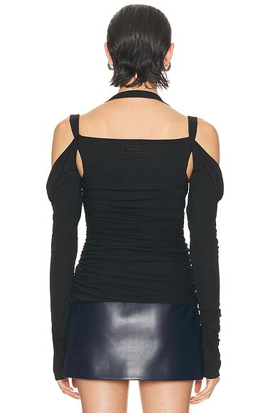 Attico Cold Shoulder Top
