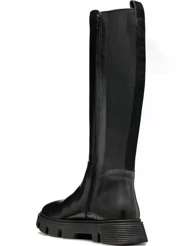 Geox Vilde Leather Knee High Boots