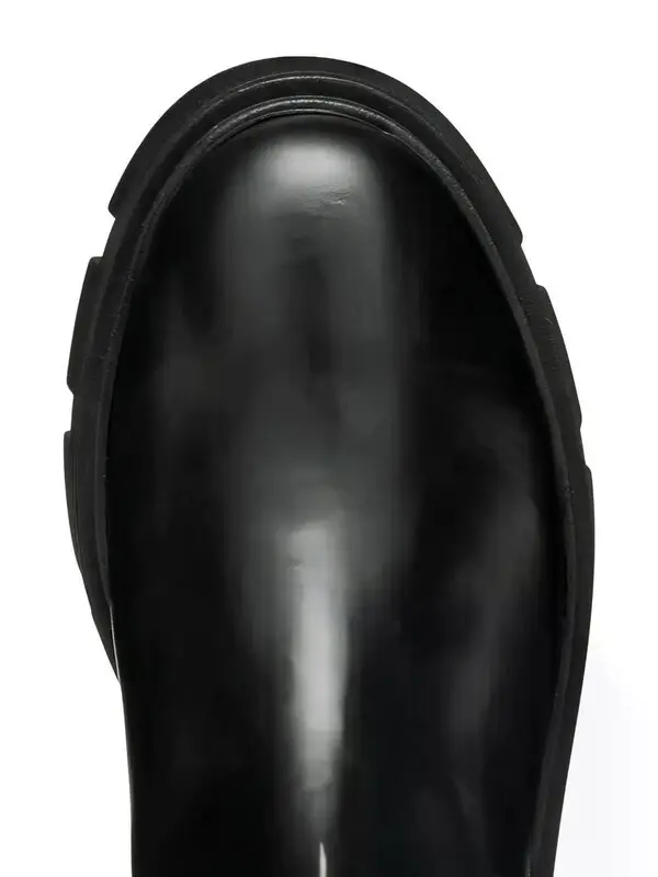 Geox Vilde Leather Knee High Boots