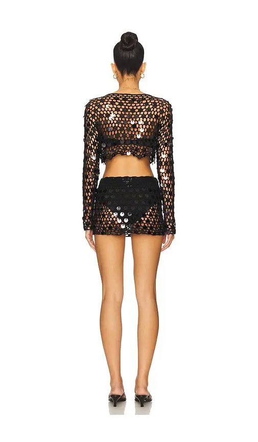 Superdown Coralie Skirt Set - Black