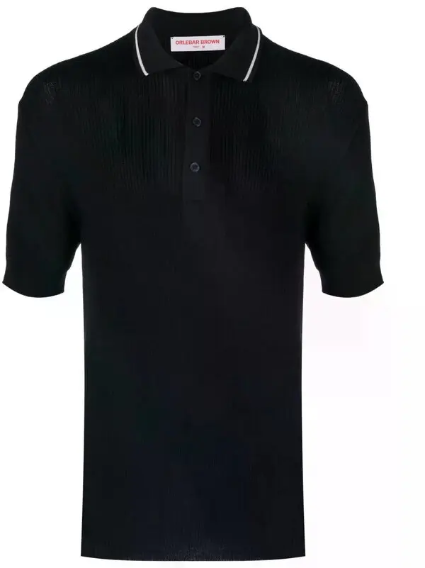 Orlebar Brown Knitted Polo Shirt