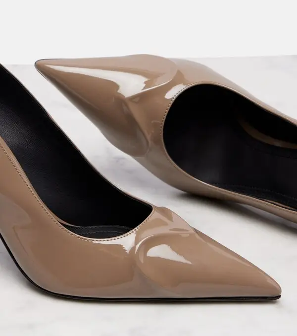 Alaïa Le Cour 3d 90 Patent Leather Pumps