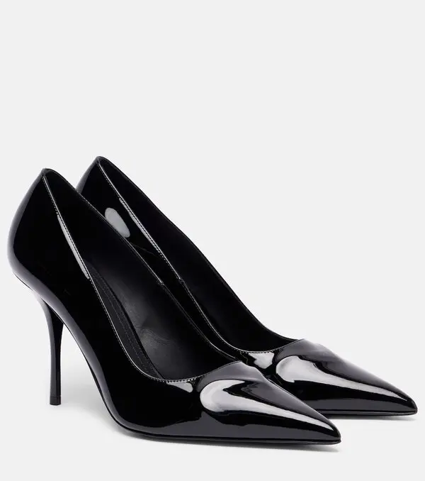 Alaïa Le Cour 3d 90 Patent Leather Pumps