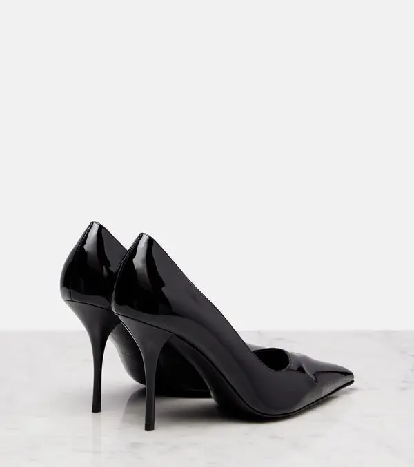 Alaïa Le Cour 3d 90 Patent Leather Pumps