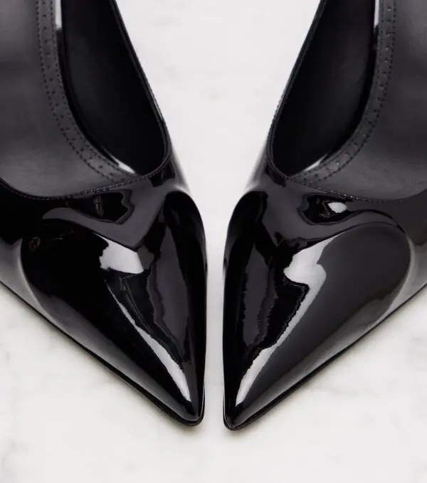 Alaïa Le Cour 3d 90 Patent Leather Pumps