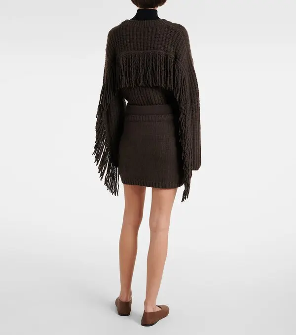 LISA YANG Cashmere Miniskirt