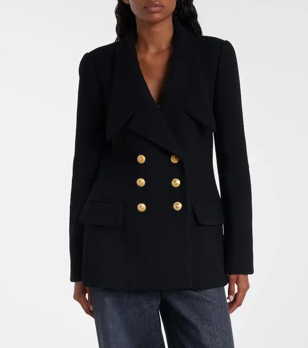 Chloé Wool-blend Boucle Jacket