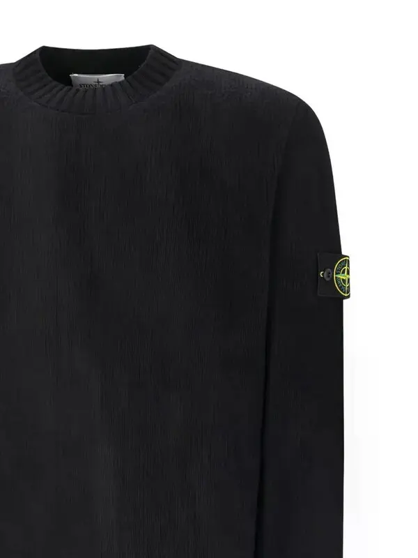 Stone Island Compass Badge Crew Neck Sweater