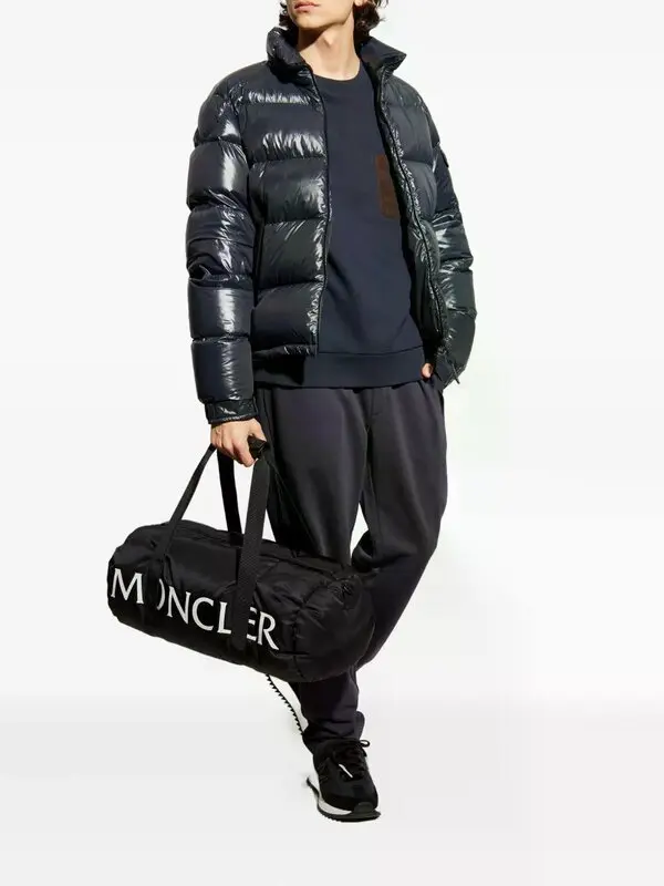 Moncler Levitha Quilted High Neck Jacket - Black
