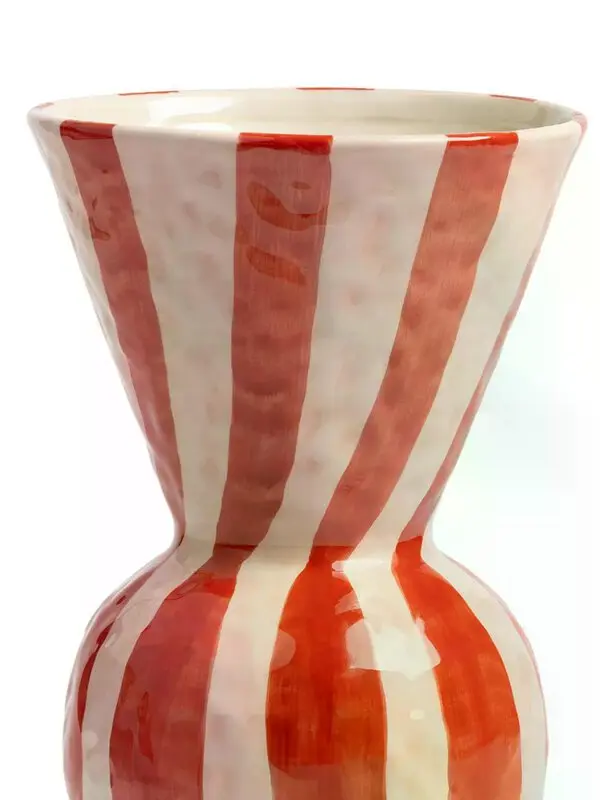 &K AMSTERDAM Rhombic Striped Vase