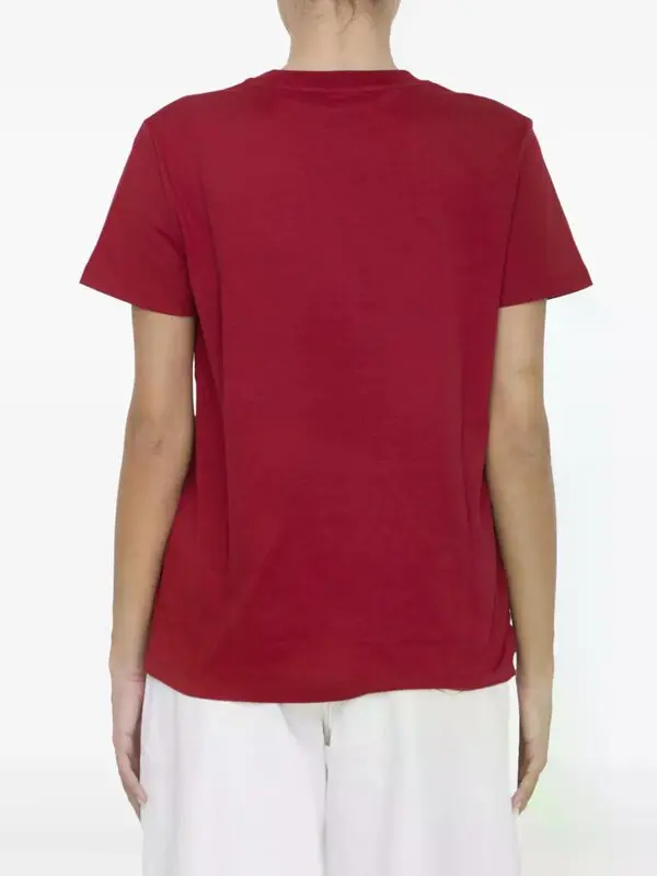 Max Mara Elmo T-shirt With Embroidered Logo