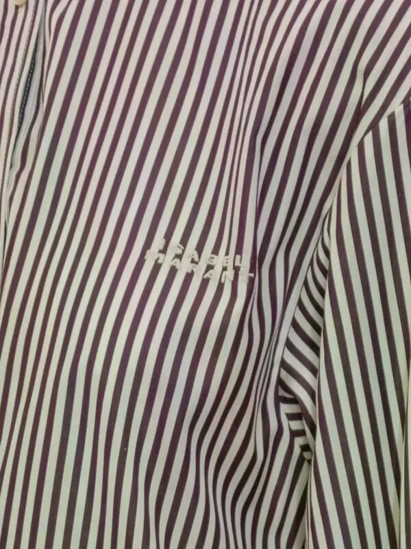 Isabel Marant Étoile Fabriza Striped Button-down Shirt