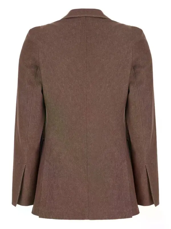 Max Mara Cotton Blazer - Brown
