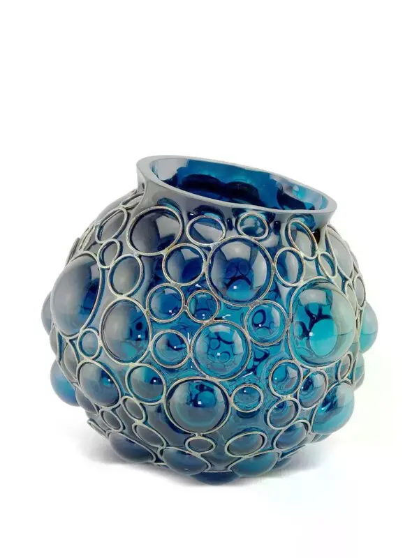 VANESSA MITRANI Champagne Ball Vase - Blue