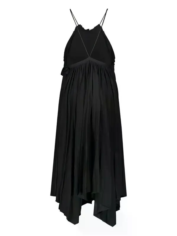 Philosophy Di Lorenzo Serafini Pleated Ruffled Dress