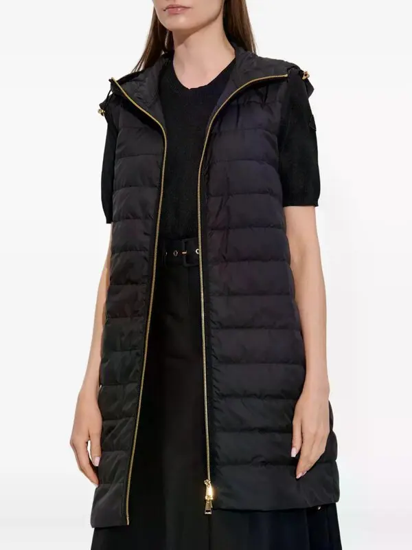 Moncler Detachable-lining Parka Coat - Black