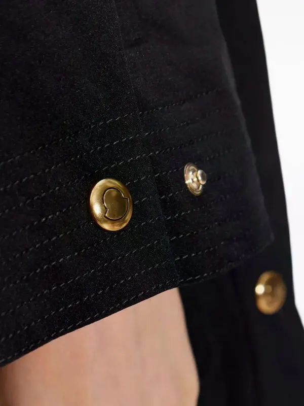 Moncler Detachable-lining Parka Coat - Black