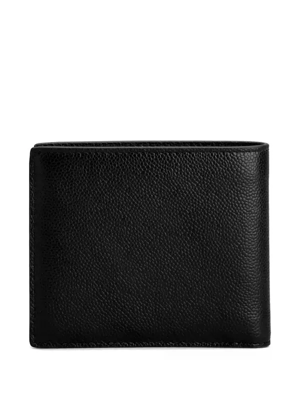 TOD'S Logo-plaque Leather Wallet - Black