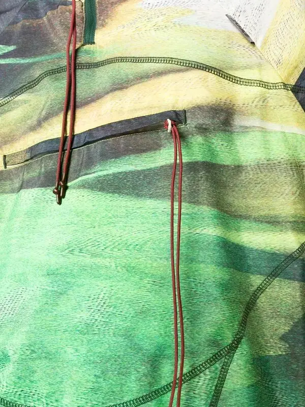 SAUL NASH Graphic-print Hooded Jacket