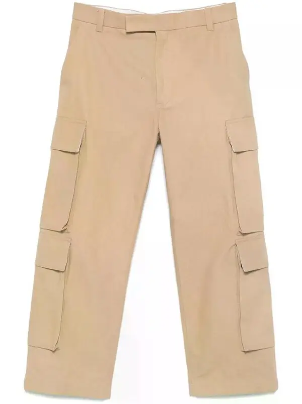 Thom Browne Beige Cargo Trousers - Neutrals
