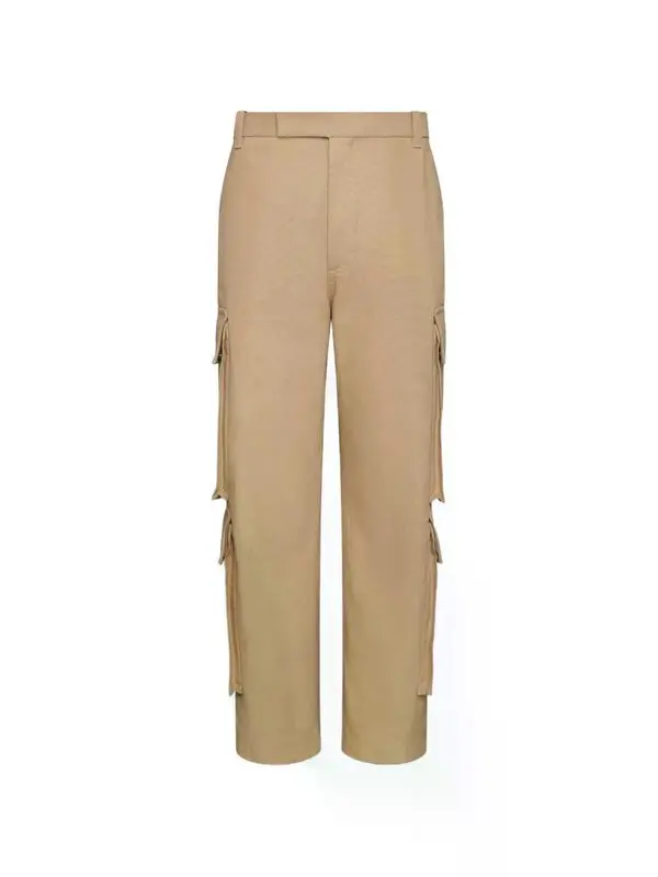 Thom Browne Beige Cargo Trousers - Neutrals