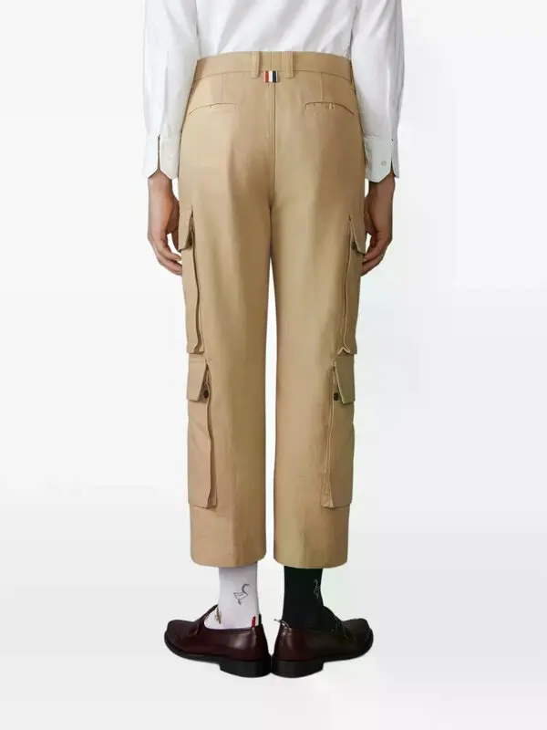 Thom Browne Beige Cargo Trousers - Neutrals
