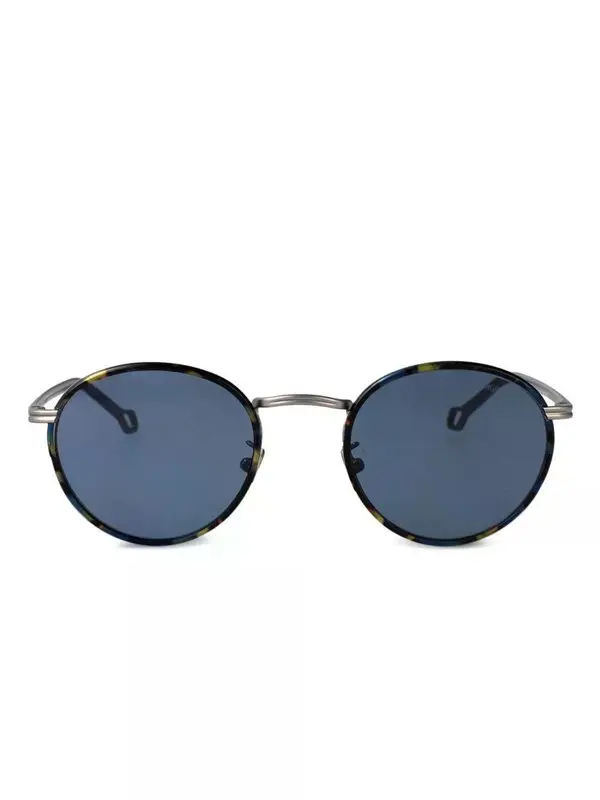 Giorgio Armani Round Frame Sunglasses - Black