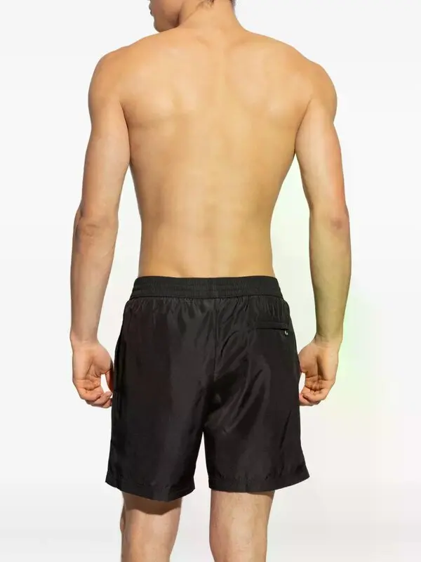 Dolce & Gabbana Logo-embroidered Swim Shorts