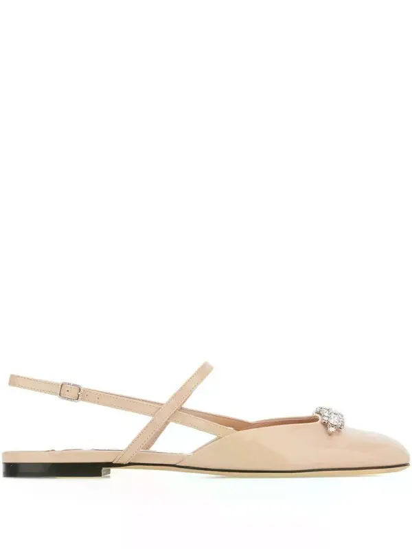 JIMMY CHOO Embellished Ballet Flats