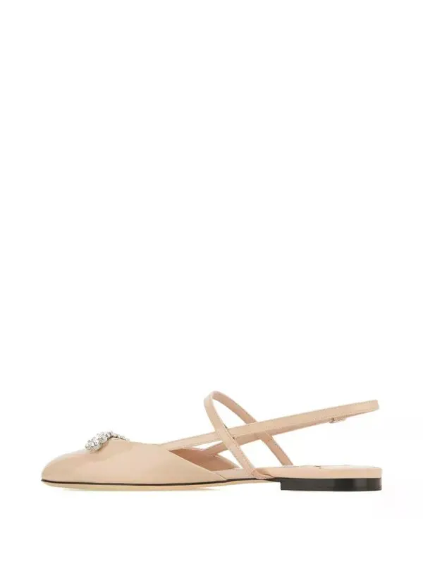 JIMMY CHOO Embellished Ballet Flats