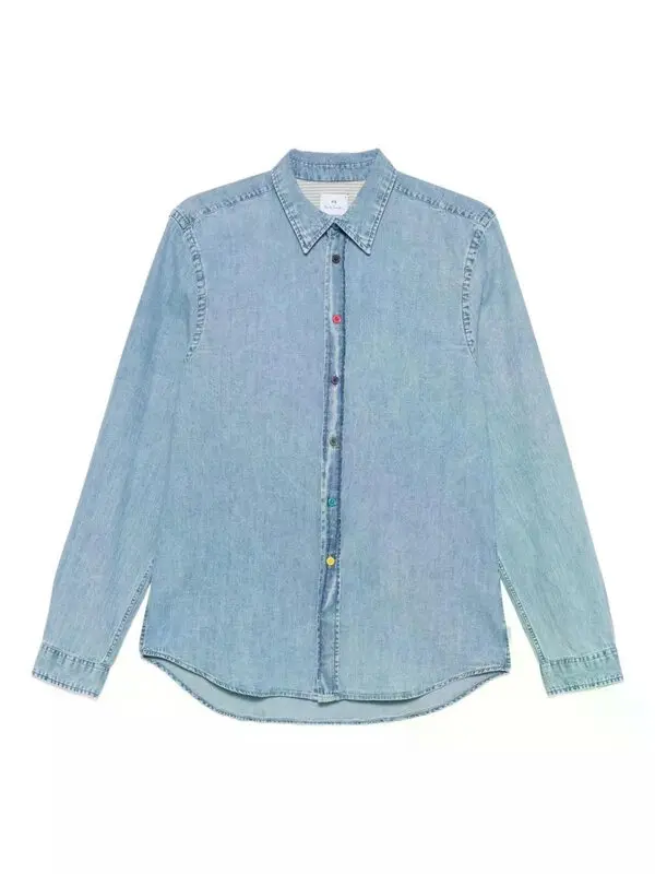 Paul Smith Press-stud Denim Shirt