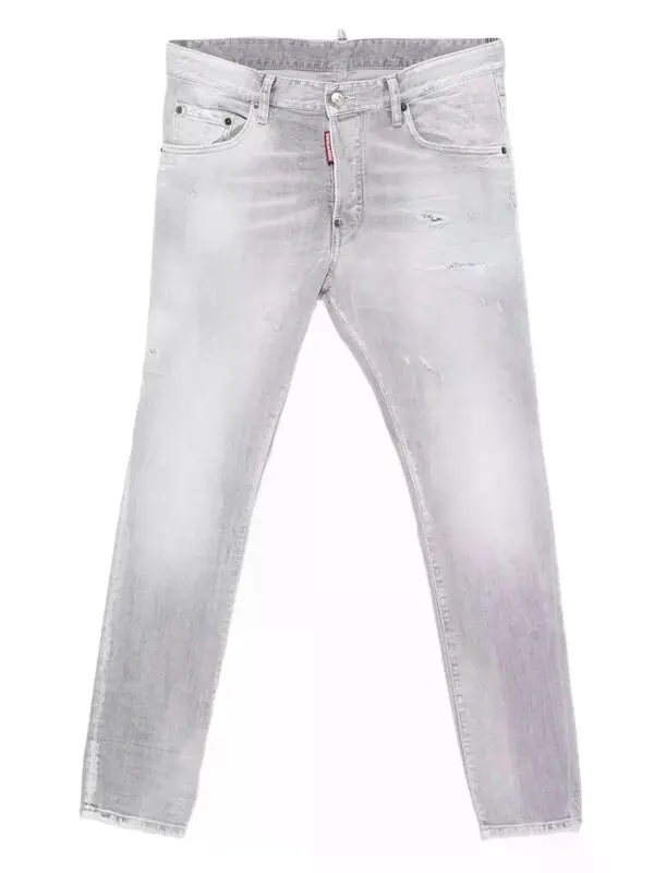 Dsquared2 Straight Leg Jeans - Grey