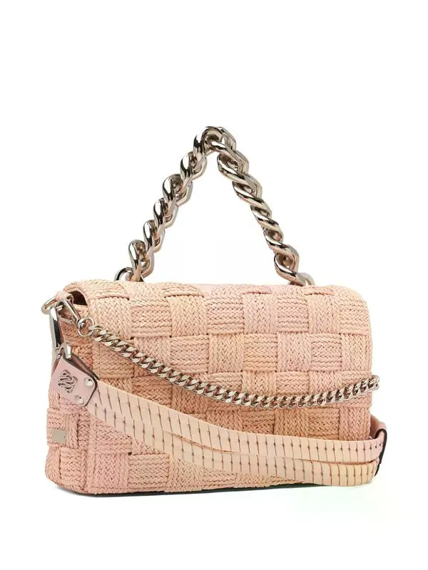 Casadei Hanoi Woven Shoulder Bag