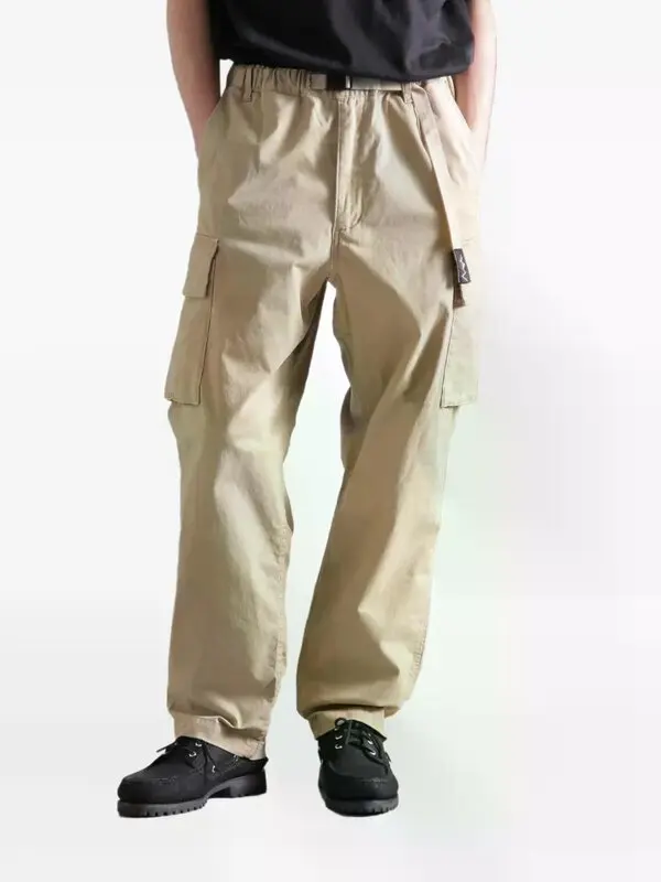 MANASTASH Cargo Pocket Elastic-waist Trousers