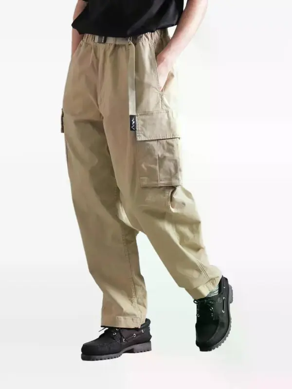MANASTASH Cargo Pocket Elastic-waist Trousers