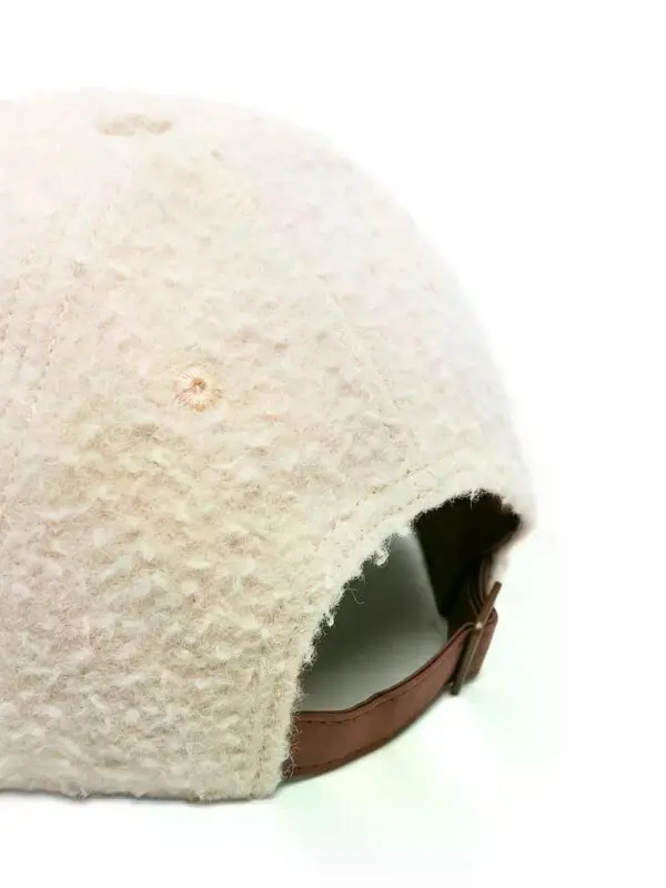 JW Anderson Textured Fleece Baseball Cap