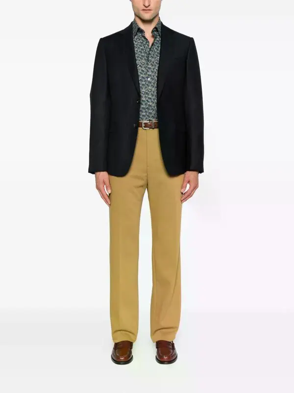 Paul Smith Floral-print Shirt - Blue