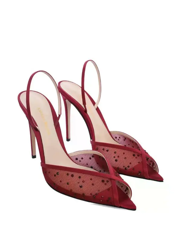 ANDREA WAZEN 105mm Katy Slingback Pumps