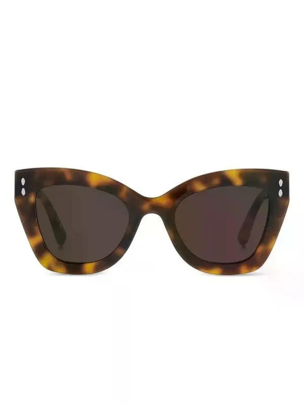 Isabel Marant Tortoiseshell Butterfly Sunglasses - Brown
