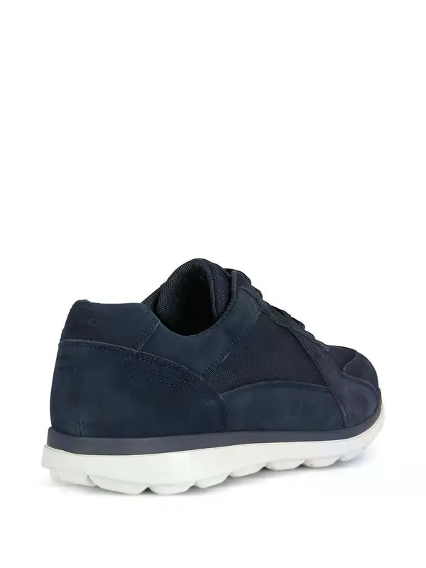 Geox Spherica Ec12 Suede Mesh Trainers
