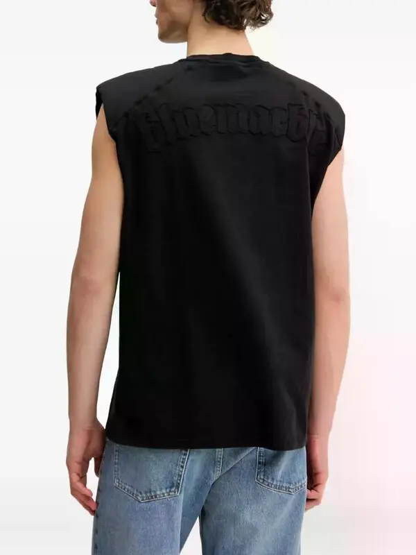 BLUEMARBLE Embroidered Shoulder Detail Vest