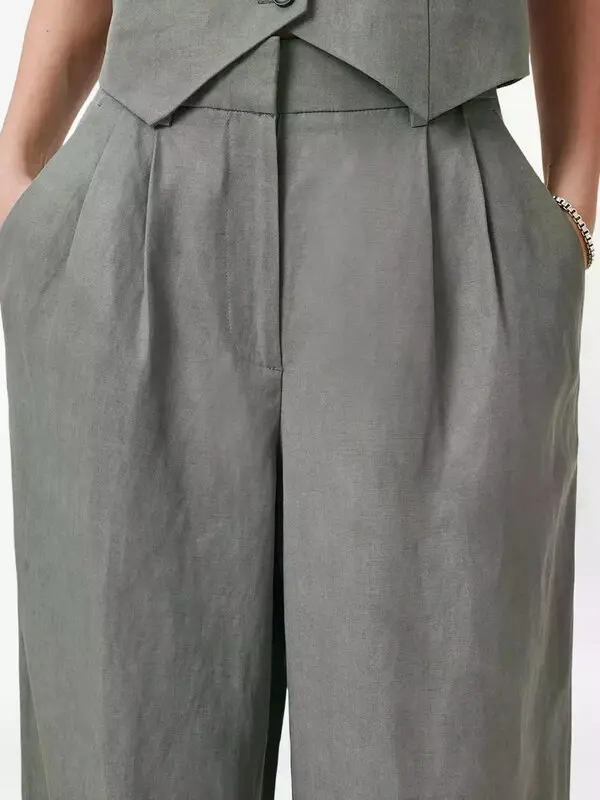 ALLSAINTS Averie Tailored Trousers - Grey