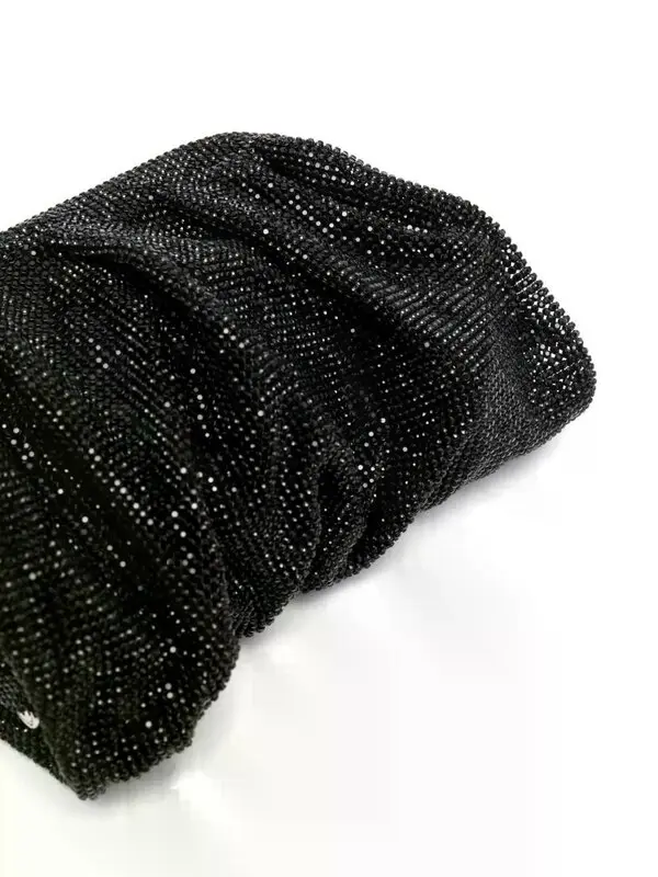 Benedetta Bruzziches Venus Petite Crystal Clutch Bag - Black