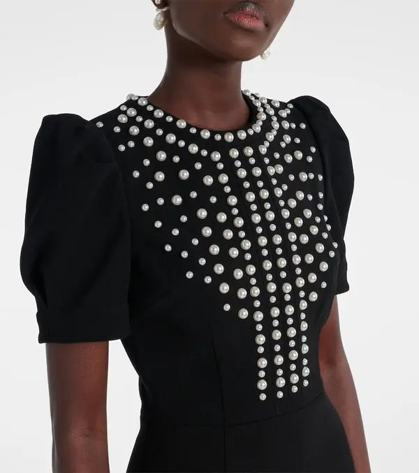 Rebecca Vallance Embellished Mini Dress