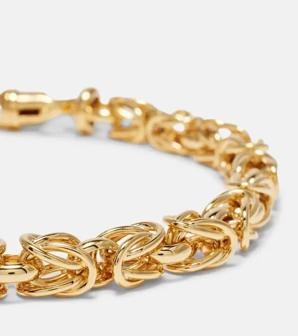TOTEME Byzantine 24kt -plated Brass Choker